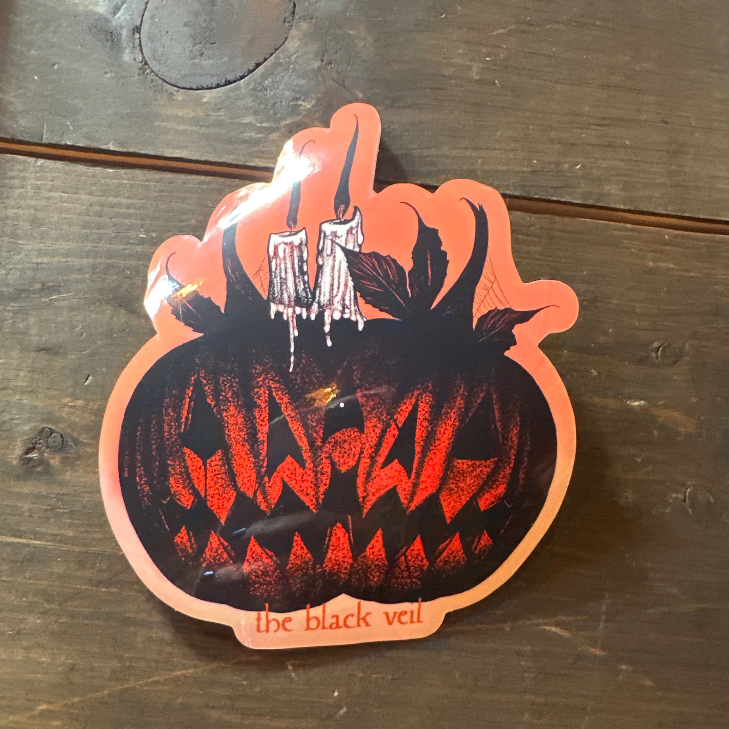 Conjoined Pumpkins Sticker | Black Veil